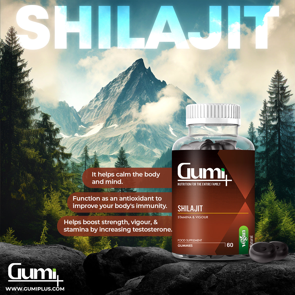 Shilajit – Gumi Plus Pakistan